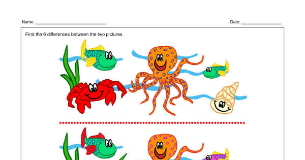 Sea Creatures – Animaplates