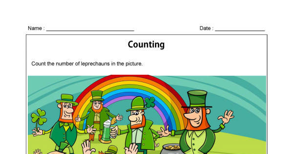 Count the Leprechauns – Animaplates
