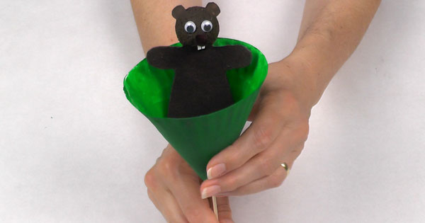 Simple Pop-up Puppet – Animaplates