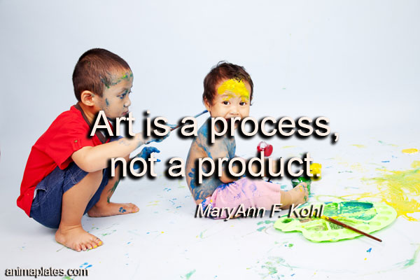 Art is a process… – Animaplates
